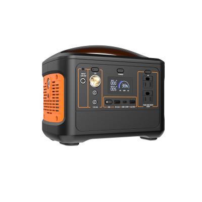 中国 キャンプのための153600mAh 626Wh USB C DC AC 600W携帯用動力火車 販売のため