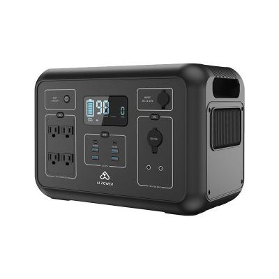 中国 110V 220V 1200WのLEDライトが付いている携帯用太陽エネルギー銀行 販売のため