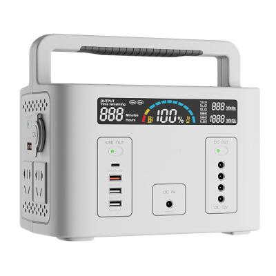 中国 キャンプのための110V 220V再充電可能な500W携帯用動力火車 販売のため