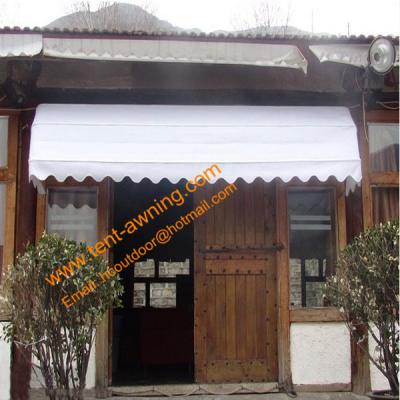 China Elegance Retractable Decorative Sunshade Manual French Door Awning for sale