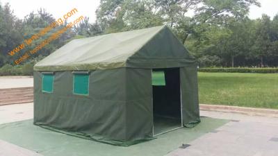 China Outdoor Waterproof Military Army Canvas Camping Tents for Sale for sale