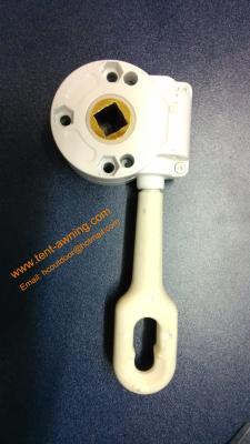 China Awning Material Retractable Awning Parts Rate 1:11 Manual Awning Gear Box for sale