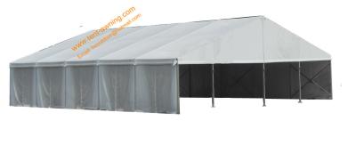 China UV Resistance Aluminum Heavy Duty PVC Warehouse Tent Storage Windproof Tents for sale