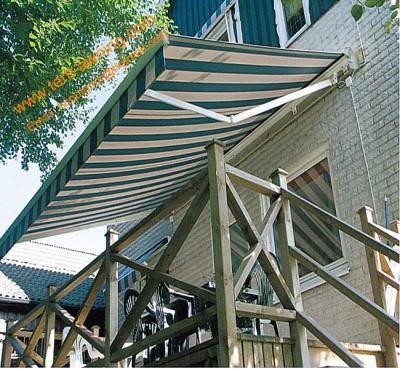 China Waterproof UV Resistance Retractable Balcony Canopy Aluminum Customized Sizes Awnings for sale