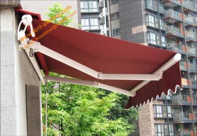 China Aluminum Customized Sizes Retractable Electric Patio Awnings for Outdoor Balcony and Villa for sale