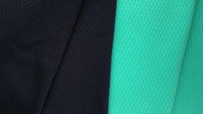 Cina Il tessuto 100% del piquè del poliestere per la camicia di polo degli uomini, asciuga il tessuto nero adatto della maglia in vendita