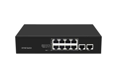 Cina Porto industriale 1000M Uplink AI del commutatore 10 di Ethernet della rete di RoHS per finanziario in vendita