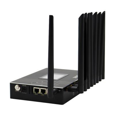 Cina 3 stalla 4 SIM Card With Screen del router di legame di larghezza di banda dei porti 4G LTE in vendita