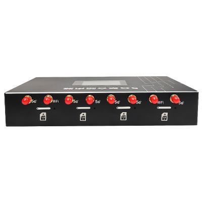 Cina Radio 4 SIM Card With Screen del router di legame di larghezza di banda di X5 5G VPN in vendita