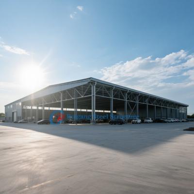 Chine Entrepôt de structure en acier Q355B pour installations industrielles à vendre