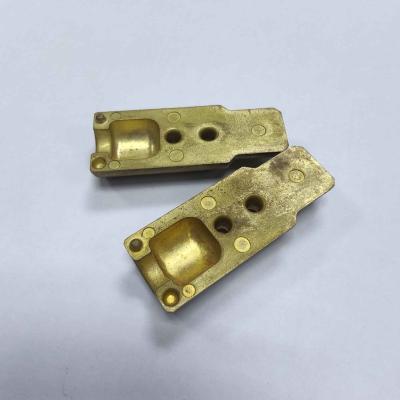 China Aangepast het Afgietsel Elektronisch Ra 0,8 die CNC van de Kopermatrijs Ruimtevaartdelen machinaal bewerken Te koop