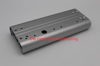 中国 銀製の陽極酸化アルミニウム放出の部品AL6063電子LED脱熱器 販売のため