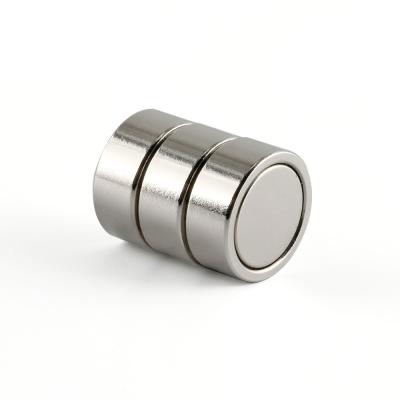 Cina Forma del magnete a disco Magneto di neodimio su misura Mu Metal Shield per prestazioni superiori in vendita