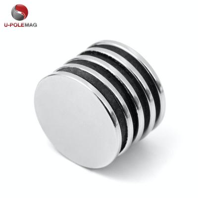 Cina Magnete a disco di neodimio di 16 mm ad alta potenza permanente con forma e tolleranza di magnete ad anello in vendita