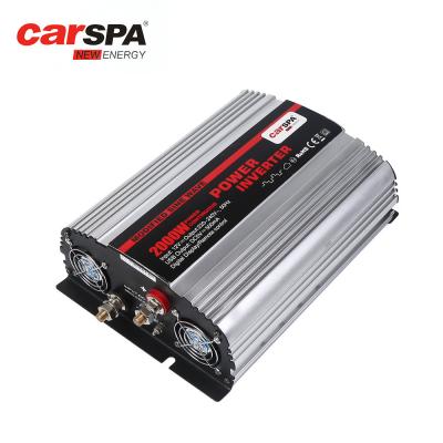 China Modified Sine Wave Power Inverter DC12V/24V/48V to AC110V/220V/230V 2000W invertor with display-MSD2000 for sale