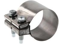 중국 T304 닦64 밀리미터 2.5 녹슬지 않는 배출 클램프 판매용