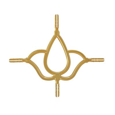 Китай Электроплата Алюминиевая Грузинская Бар Цветы в UPVC Сдвижные окна с современным дизайном продается