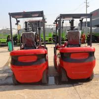 Solid Tire Electric Forklift XYZ123 With Onboard Charger / 48V Battery Voltage