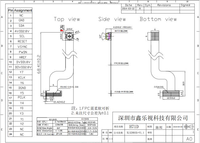2MP ESP32 Camera Module GC2145 demonstrating RGB color correction