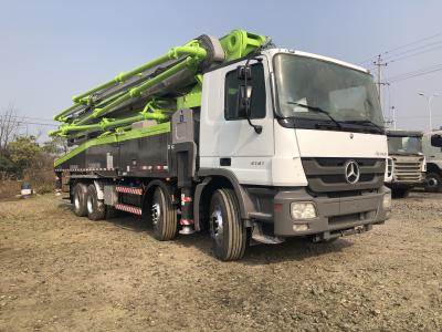 중국 300KW 56m 초침 펌프 트럭, 6개의 팔을 가진 붐 펌프 트럭 강한 흡입 판매용
