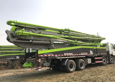 중국 300KW 56m 초침 펌프 트럭, 6개의 팔을 가진 붐 펌프 트럭 강한 흡입 판매용