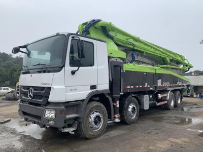 Κίνα Βαρέων καθηκόντων Zoomlion 180m3/H 56m συγκεκριμένο φορτηγό βραχιόνων προς πώληση