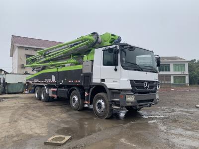 Κίνα Βαρέων καθηκόντων Zoomlion 180m3/H 56m συγκεκριμένο φορτηγό βραχιόνων προς πώληση