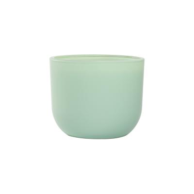 Cina candele naturali di lusso del barattolo ceramico sveglio di forma di 12x10CM in vendita