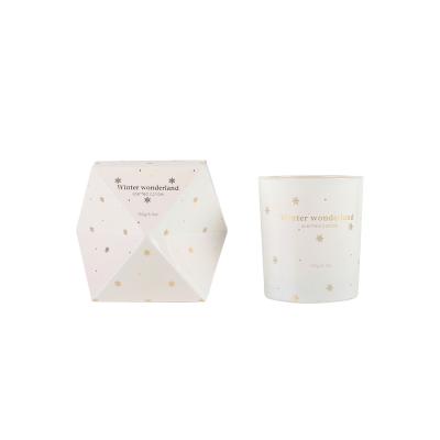 Cina Candele profumate di qualità superiore del contenitore di regalo di Natale 7.3x8.5CM in vendita