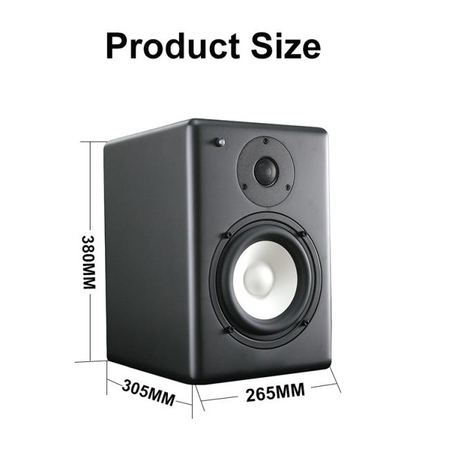 F808 Active Studio Monitor in use