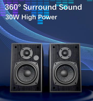 China Altavoces de estantería Bluetooth de 30W con control remoto en venta