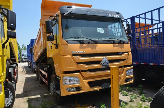 autocarro con cassone ribaltabile di estrazione mineraria di howo