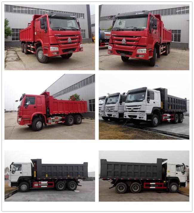 Sinotruk/Howo 6x4 Medium Capacity Tipper Lorry /Dump /Dumper Truck