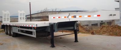 Cina Trasporto del rimorchio basso del letto piano di iso ccc del macchinario di costruzione con 3 assi di FUWA, assi di BPW in vendita