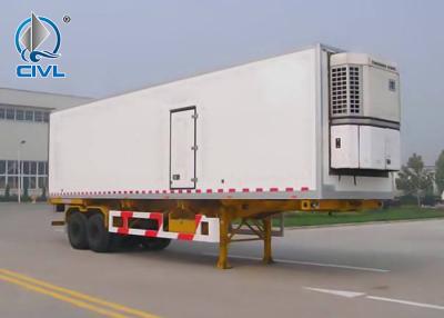Cina 3 Axle Refrigerated Semi - rimorchio più fresco lungo del rimorchio 24000kg dei semi del frigorifero del rimorchio 13-15m in vendita