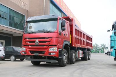 Cina Metri cubici dell'autocarro con cassone ribaltabile della ruota di Sinotruk Howo 8x4 380hp 12 25 con buon Fuction, nel colore rosso in vendita