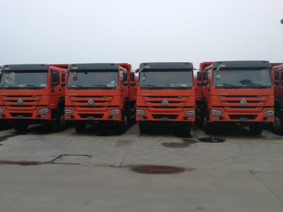 Cina autocarro con cassone ribaltabile di 8X4 371HP Howo A7 con colore giallo dei motori di rendimento elevato in vendita