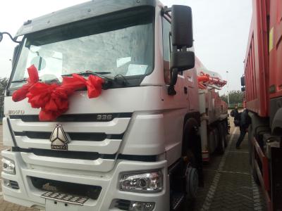 Cina Sinotruk 6 x 4 camion 336hp della pompa per calcestruzzo di 38m 39m Howo con colore di bianco di 10 ruote in vendita