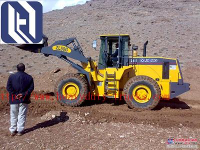 Cina 2017 nuovo caricatore della ruota di marca di ZL50GN XCMG con Cummins Engine di azionamento di capacità 4WD di 3M3 e di 110hp Rocbucket in vendita