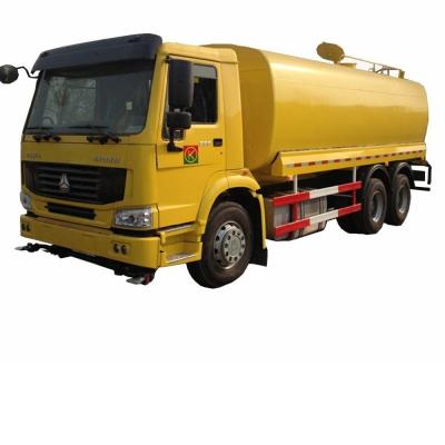 China HOWO 6x4 20000 de Vrachtwagen336hp Euro II, Linkeraandrijving van de Liter Vloeibare Tanker Te koop