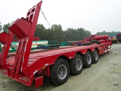 Cina ASSI bassi del rimorchio 2 dei semi del letto dei doppi autoarticolati dei contenitori CIVL in vendita