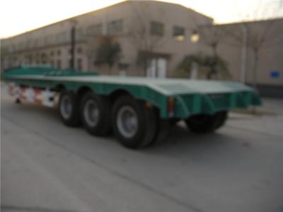 Cina Un letto basso di 3 autoarticolati manuali degli assi, singolo camion del carico due in vendita