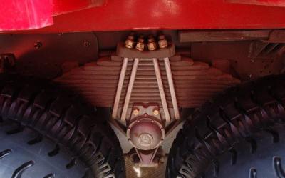Cina Colore rosso resistente dell'euro 2 336hp 18M3 dell'autocarro con cassone ribaltabile di Howo Sinotruk 6x4 10tire in vendita
