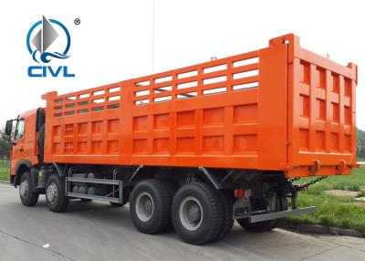 Cina Autocarro con cassone ribaltabile della gomma radiale 8X4 di progetto di costruzione 1200R20 di SINOTRUK per la sabbia in vendita