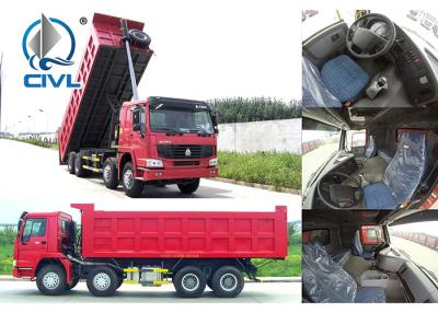 Cina SINOTRUK HOWO 8 x autocarro con cassone ribaltabile resistente del ribaltatore dell'AUTOCARRO A CASSONE dell'AUTOCARRO CON CASSONE RIBALTABILE 4 in vendita