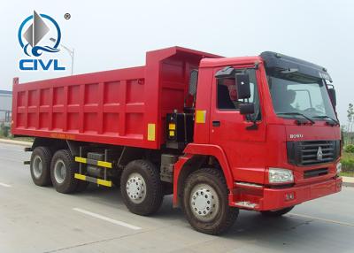 Cina 50 euro II/III lato del fondo 10mm di spessore del motore di Ton Heavy Duty Dump Truck 371hp Tipper Truck Container 8mm in vendita