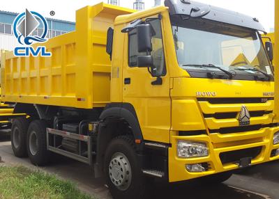 Cina Autocarro con cassone ribaltabile di Sinotruk Howo, autocarro con cassone ribaltabile di 336HP EURO2 6x4 25 autocarro con cassone ribaltabile cubico del tester dell'autocarro a cassone di tonnellata 20 in vendita