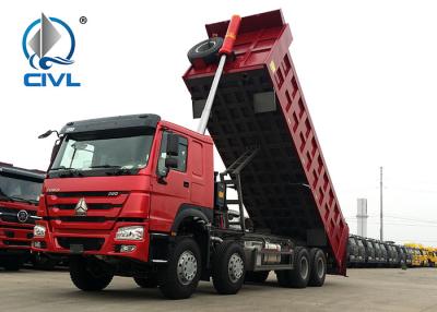 Cina Sinotruk 12 spinge il sollevamento anteriore del ribaltatore 25M3 dell'autocarro con cassone ribaltabile di Howo 8x4 in vendita