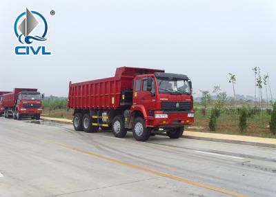 Cina SINOTRUK SWZ 8 x spessore dell'autocarro a cassone dell'AUTOCARRO CON CASSONE RIBALTABILE 4: fondo 8/10/12mm, lati: 4/6/8/10mm in vendita