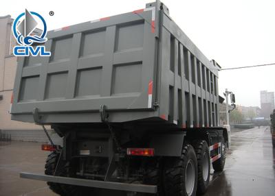 Cina Sinotruk 70 tonnellate di capacità Gray Color Construction Tipper Truck autocarro con cassone ribaltabile di estrazione mineraria di 371 cavallo vapore con la mezza cabina in vendita